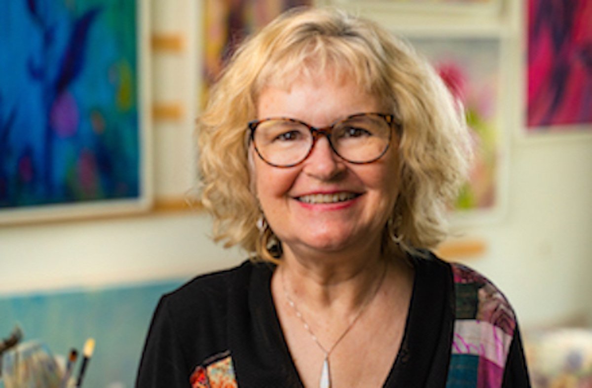 Abstract Florals for Interiors by Michelle Hutchinson Art Canada